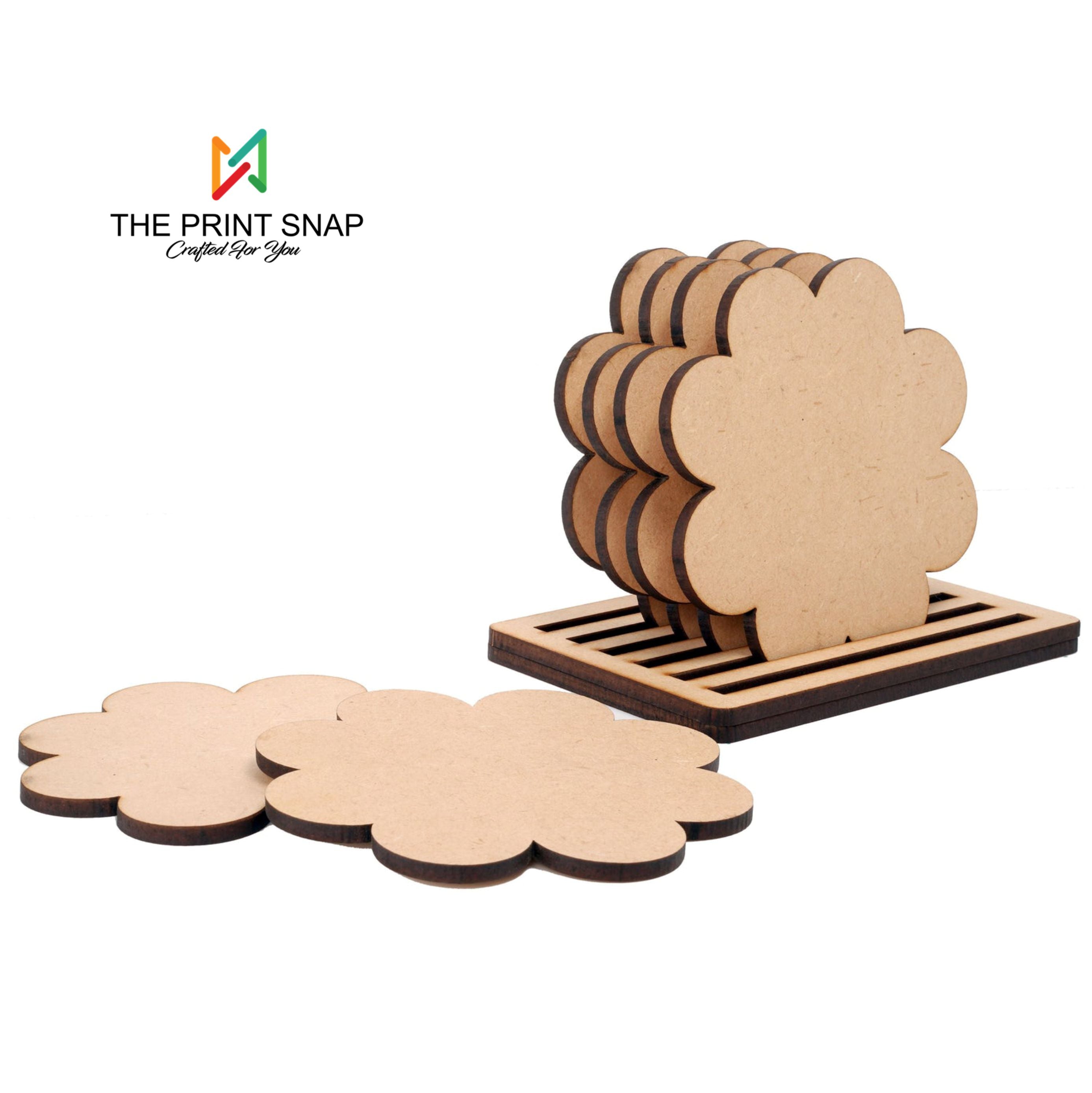 MDF Coaster With Stand – The Print Snap